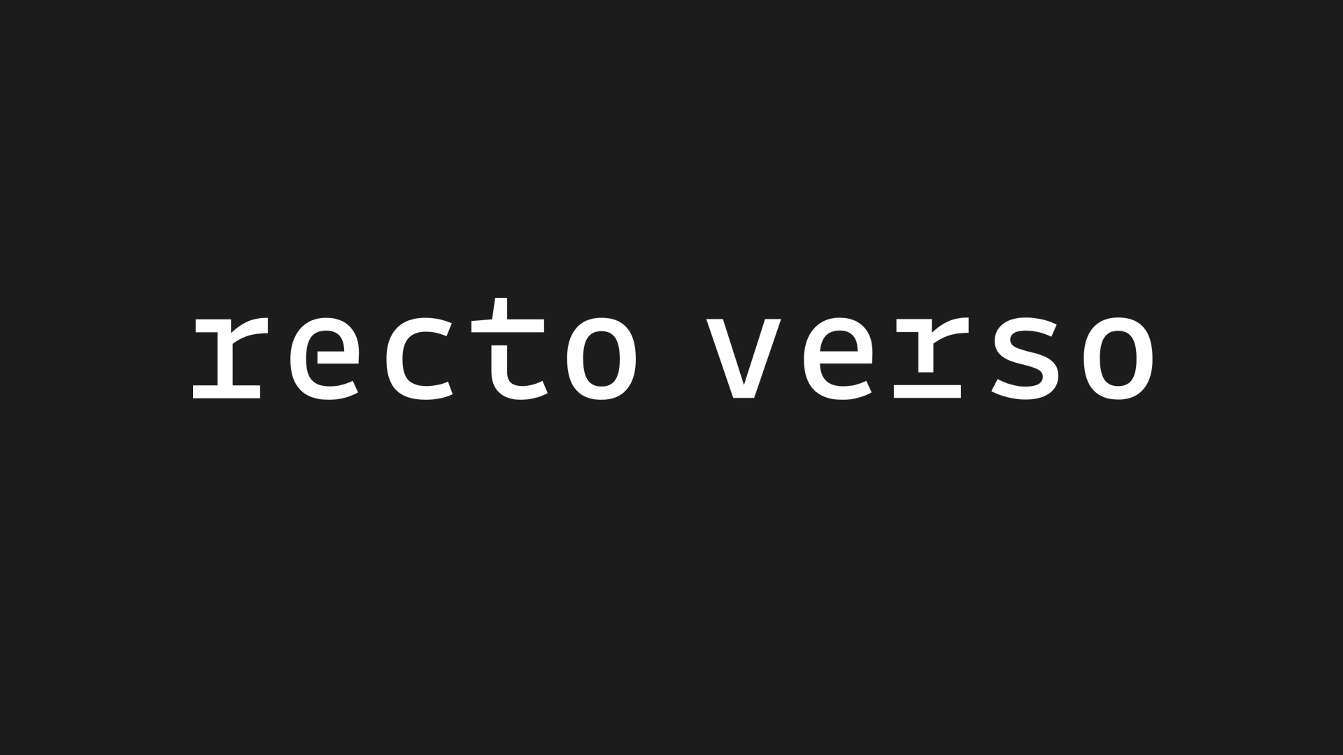 Studio de graphisme et d'édition à Paris - Studio Recto Verso